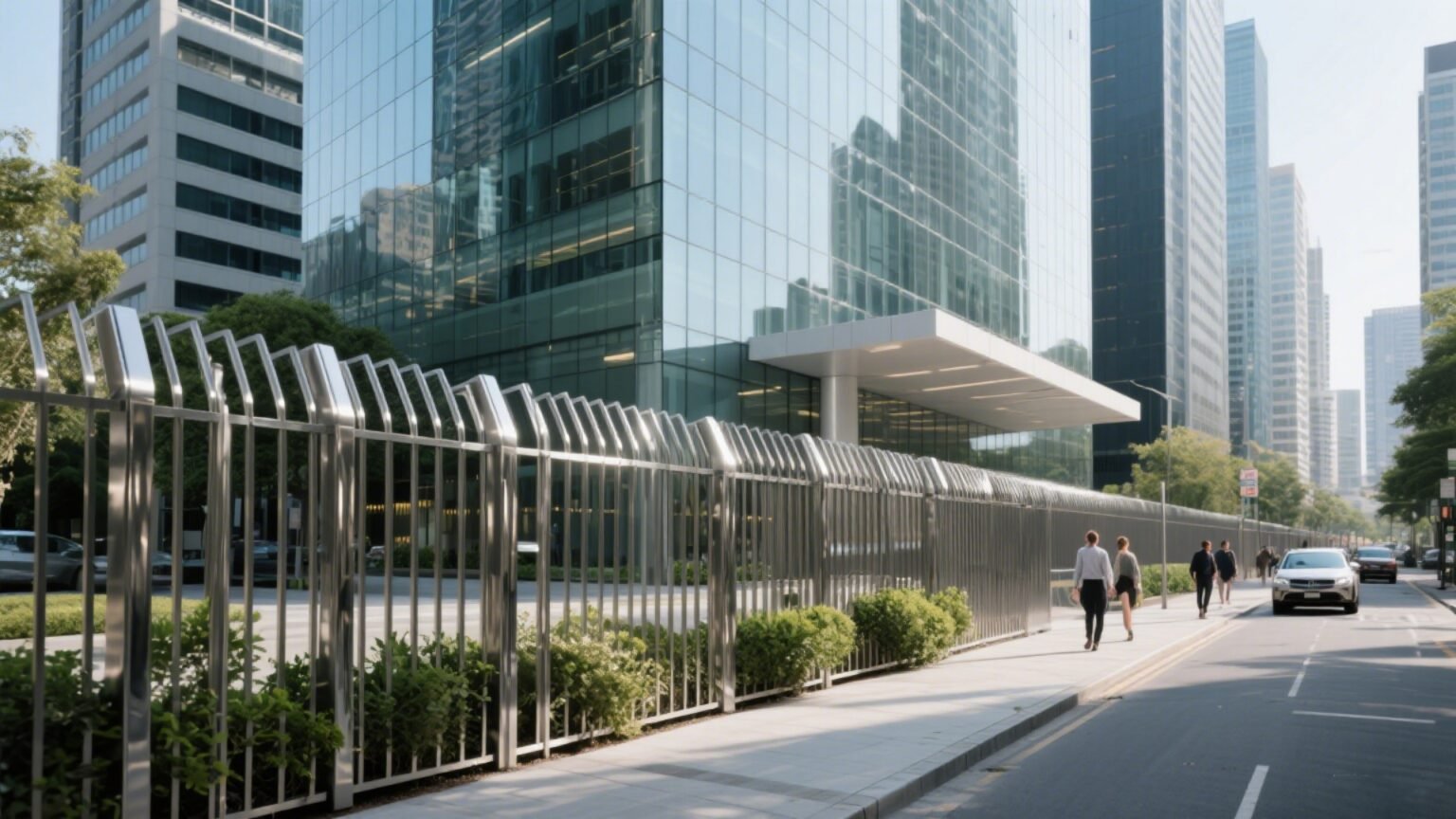 Office Buildings - Command Fencing-China Fence Company